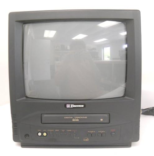 Emerson EWC-1301 13" TV VCR Combination VHS Player SDTV CRT TV Combo in ...