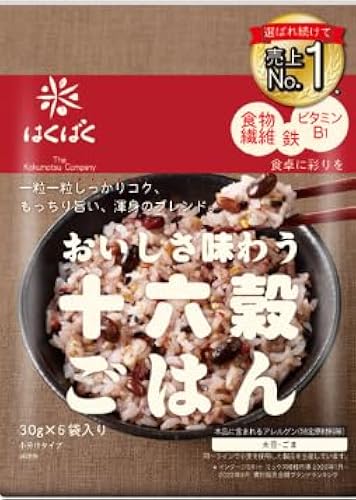 Hakubaku 16 Multigrain mix grains for Rice rice flavoring 180g (30g x 6 ...