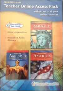 Prentice Hall America History Of Our Nation Teacher Online Access Pack ...