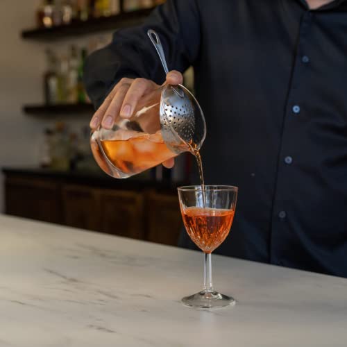 A Bar Above Classic Style Cocktail Mixing Glass – Thick, Sturdy Glass ...