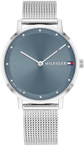 Tommy Hilfiger Women's Blue Dial Stainless Steel Watch - 1782149 price ...