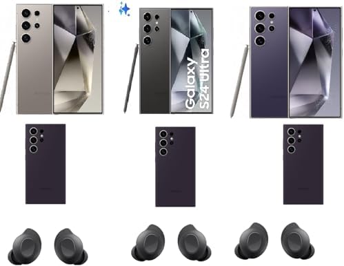 سعر SAMSUNG Galaxy S24 Ultra Bundle (3x S24 Ultra, AI Android ...