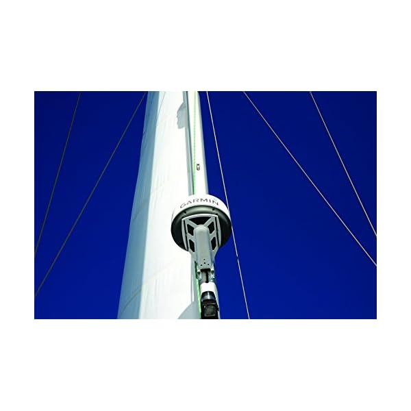 Seaview Mast Mount for 18" Radar Dome, White - MasterBasser