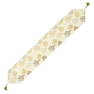 Juvale Dining Table Runner with Tassels, Beach Home Decor (Beige, 12 x ...