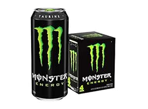 Amazon.com : Monster Energy, Original, 16 Ounce (Pack of 4) : Grocery ...