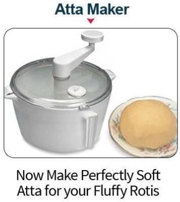 Dough Kneader Atta Maker for Roti/Chapati/Tortilla with Free Measuring ...