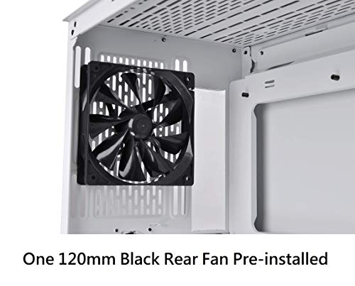 Thermaltake S300 Tempered Glass Snow Edition ATX Mid-Tower Computer ...