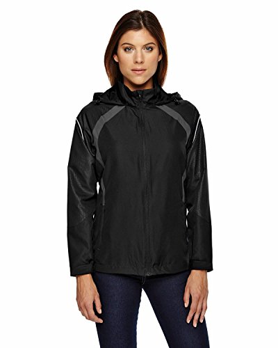 Price tracking for: Ideology Women s Black Space-Dye Zip-Up Jacket ...
