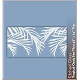 Amazon.com: Tropical Oasis Etched Glass See-Thru Design 48 in. x 48 in ...