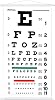 Eye Chart, Snellen Eye Chart, Canvas Wall Chart Non-Reflective, Hang ...