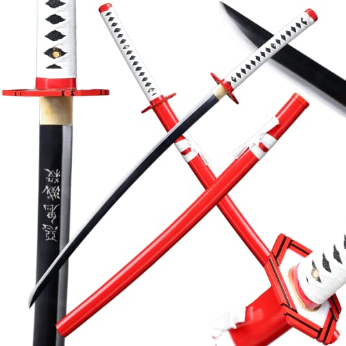 Sharp Anime Katana Demon Slayer Sword Real Metal- High Carbon Steel ...
