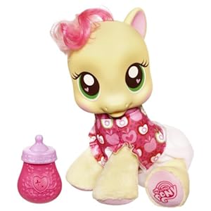 Amazon.com: My Little Pony So Soft Newborn Apple Sprout Doll: Toys & Games