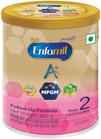 Mead Johnson Enfamil A+ Stage 2 Follow Up Formula (400g,6 to 12 Months ...