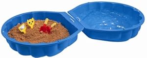 Blue Clam Shell Water Sand Pit Brand New: Amazon.co.uk: Toys & Games
