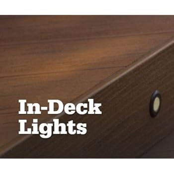 TimberTech LED In-Deck Lights 4 - Pack - Bronze - - Amazon.com