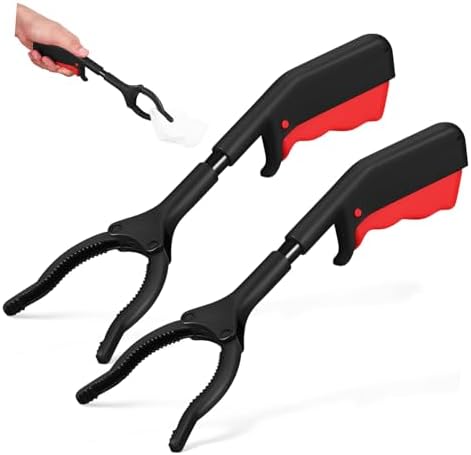 GANAZONO 2 Pcs tools outdoor cleaning supplies Trash Grabber Tool Claw ...