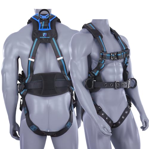 FHFallArrest Fall Protection Full Body Safety Harness,Roofing Harness ...