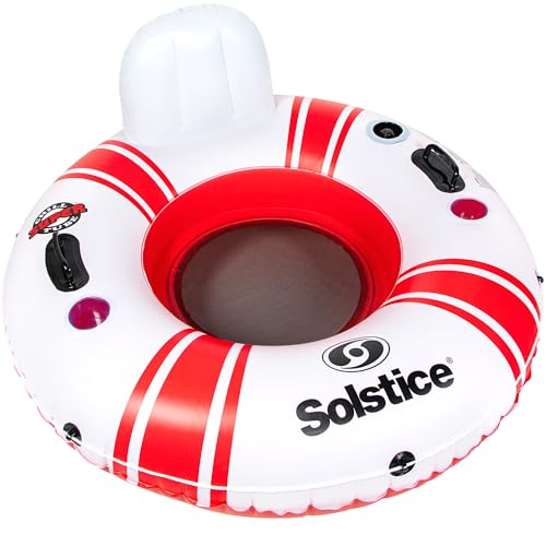 Solstice Super Chill Inflatable River Raft Float Tube 1 Person with ...