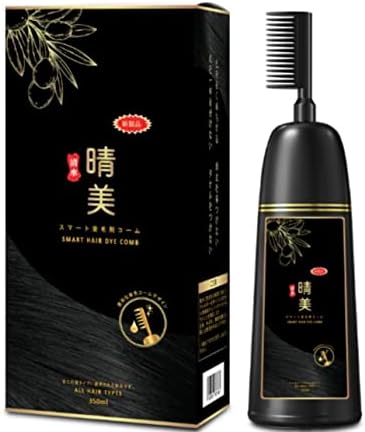 100% REAL KOMI Japan ORGANIC Smart Hair Dye Comb New Version 8 Colors ...