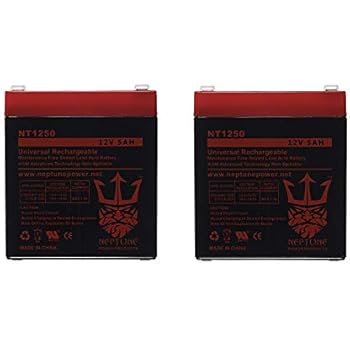 Amazon.com: Razor E100 E125 E150 Electric Scooter battery 12V 5AH - 2 ...