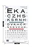 Snellen Visual Acuity Eye Chart for 10 Feet Chart 14 x 9 Inches in ...