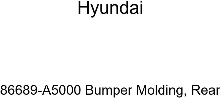 Amazon.com: Genuine Hyundai 86689-A5000 Bumper Molding, Rear: Automotive