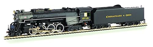 Bachmann 2-8-4 Berkshire Steam Locomotive & Tender -- DCC Sound Value ...