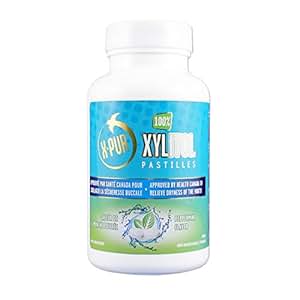 X-PUR 100% Xylitol Pastilles Mint Flavor 400 Pieces: Amazon.ca: Health ...