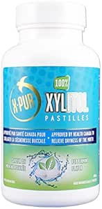 X-PUR 100% Xylitol Pastilles Mint Flavor 400 Pieces: Amazon.ca: Health ...