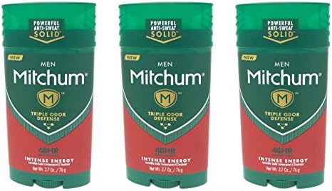 Mitchum Antiperspirant & Deodorant For Men, Invisible Solid, Intense ...