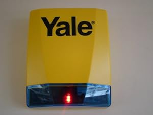 YALE DUMMY SIREN BOX SQUARE "Realistic Dummy Alarm box with flashing ...