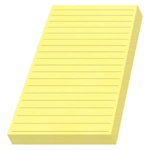 Amazon.com : Yellow, Line-ruled, Sticky Notes, 4x6 Inches : Sticky Note ...