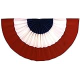 Amazon.com: amscan Velvet Patriotic Bunting 24in x 48in: Toys & Games