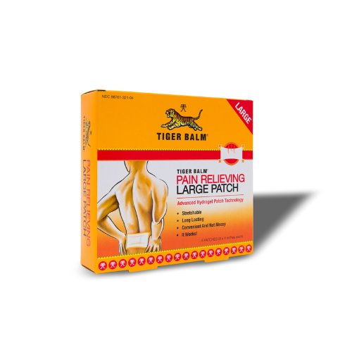 Tiger Balm Pain Relieving Patch, Large, 4 Count in Oman | Whizz ...