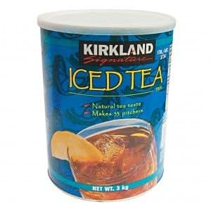 Amazon.com : Kirkland signature Ice Tea Mix 3kg 6.6 Pounds Makes 33 ...