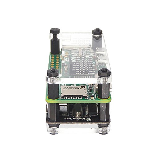 MakerSpot Raspberry Pi Zero W Protector for 4-Port Stackable USB Hub ...