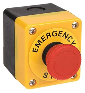 Omron Sti Push Button Control Station, 1NC Contact Form, Number of Operators: 1 22mm A22EM02B ...