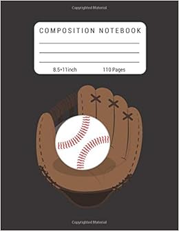 Composition Notebook: Baseball Sports Notebook - Wide Ruled Blank Lined ...