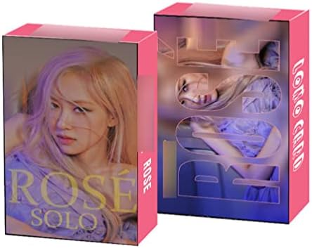 Goodern 30PCS BP Rose Lomo Cards Rose Photocards Bl-ack-pin Lomo Cards ...