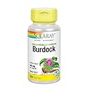 Amazon.com: Solaray Organic Burdock Root Supplement, 485 mg, 100 Count ...