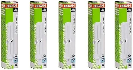 Osram Home Decorative High Qualtiy and Durable, 2 Pin DayLight Double Twin Tube CFL Bulb, 26 ...