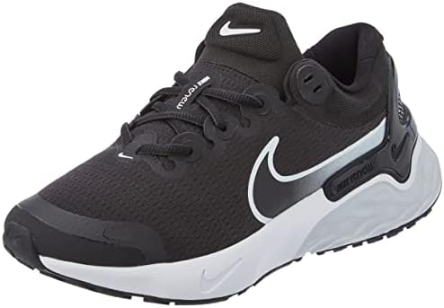 NIKE Men's Renew 3 Road Running Shoes, Nero Black White Pure Platinum ...