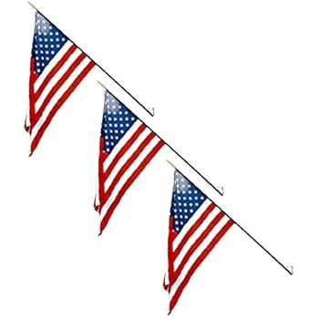Amazon.com : (12 Pack) Classroom Flag - 2ft x 3ft size American Flag ...