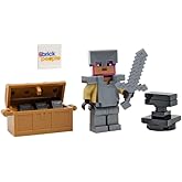 Amazon.com: LEGO Minecraft: Steve Minifigure with Furnace and Diamond ...