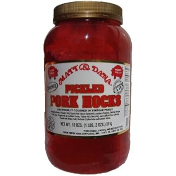 Amazon.com : Pickled Pork Lips - Gallon : Pig Lip : Everything Else