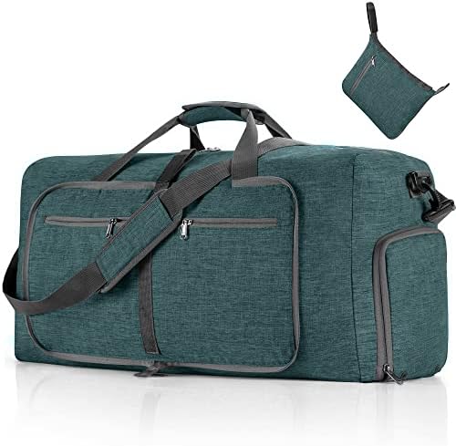 Vomgomfom Foldable Travel Duffle Bag, Packable and Lightweight Duffel ...