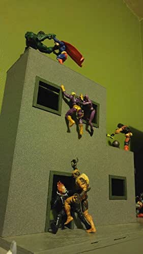 Amazon.com: Diorama Buildings for Action Figures : Handmade Products