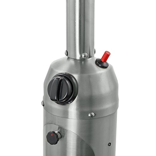 Hiland HLDS032-B Portable Table Top Patio Heater, 11,000 BTU, Use 1lb ...