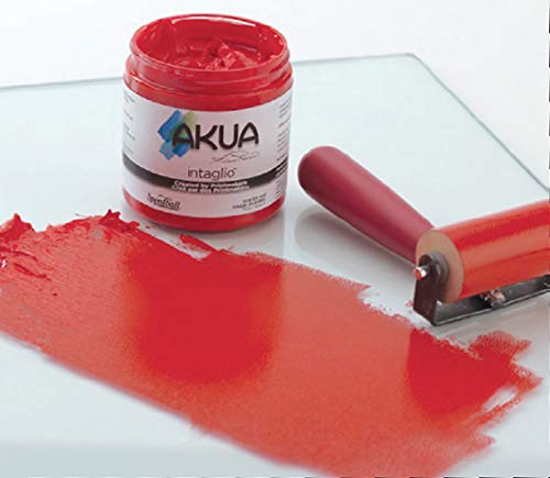 Akua Intaglio Water-Based Ink, 8-Ounce Jar, Carbon Black - Want It All