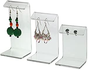 Amazon.com : Source One Deluxe 3 Piece Set Earring Display Stands ...